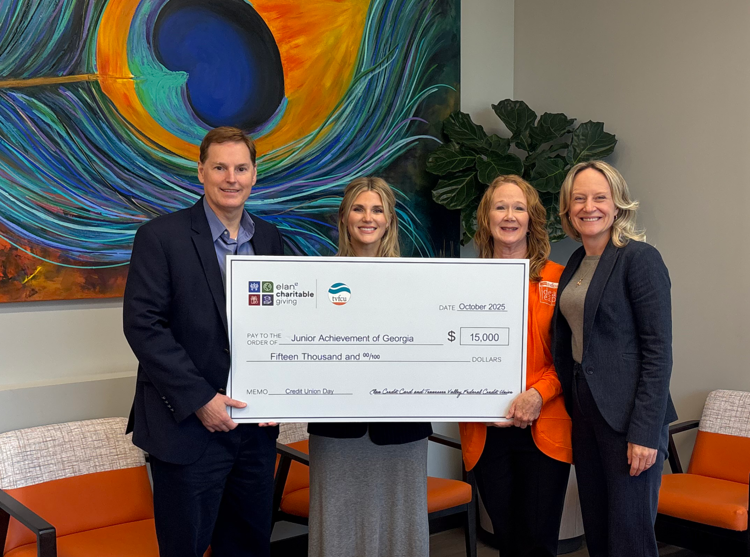 Elan Credit Card Donates $75,000 to Local Communities | Tennessee ...